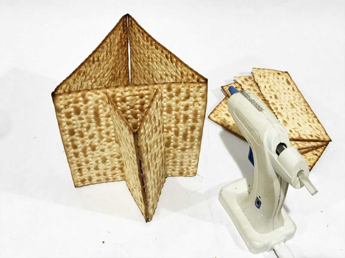 Matzo Star of David Vase for Passover