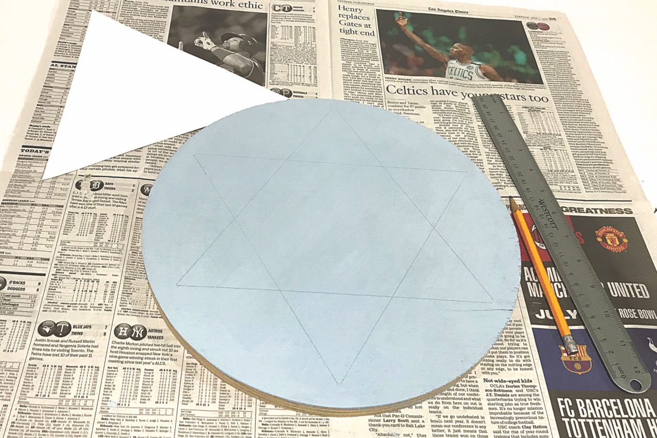 Star of David String Art