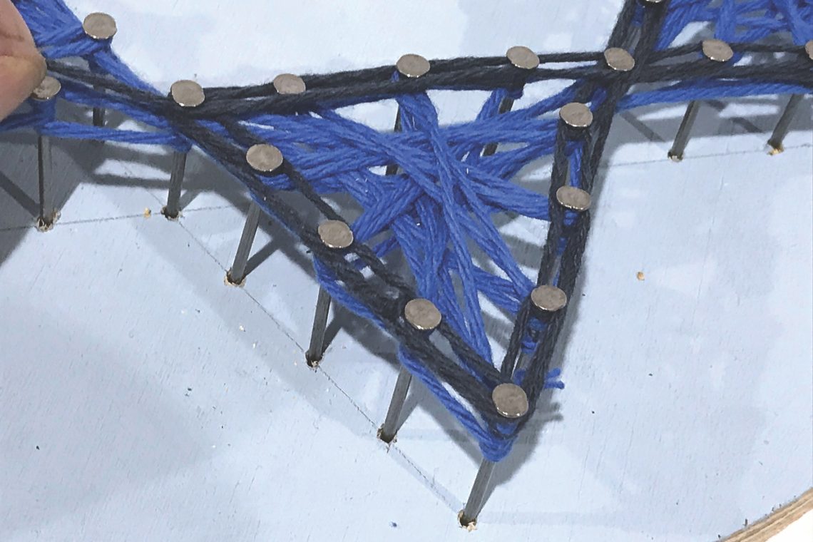 Star of David String Art