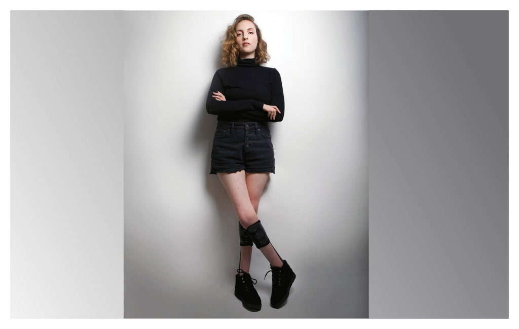 Leg Braces Can't Stop Molly Cutler's Model Ambitions