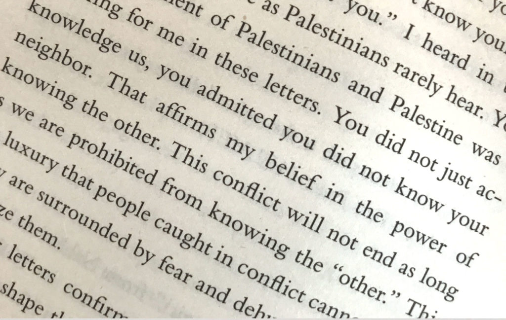 Letters From My Palestinian Neighbors