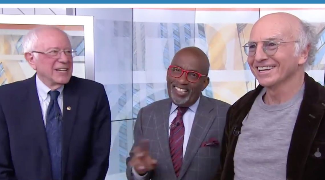 Larry David and Bernie Sanders Appear Together on the ‘Today’ Show