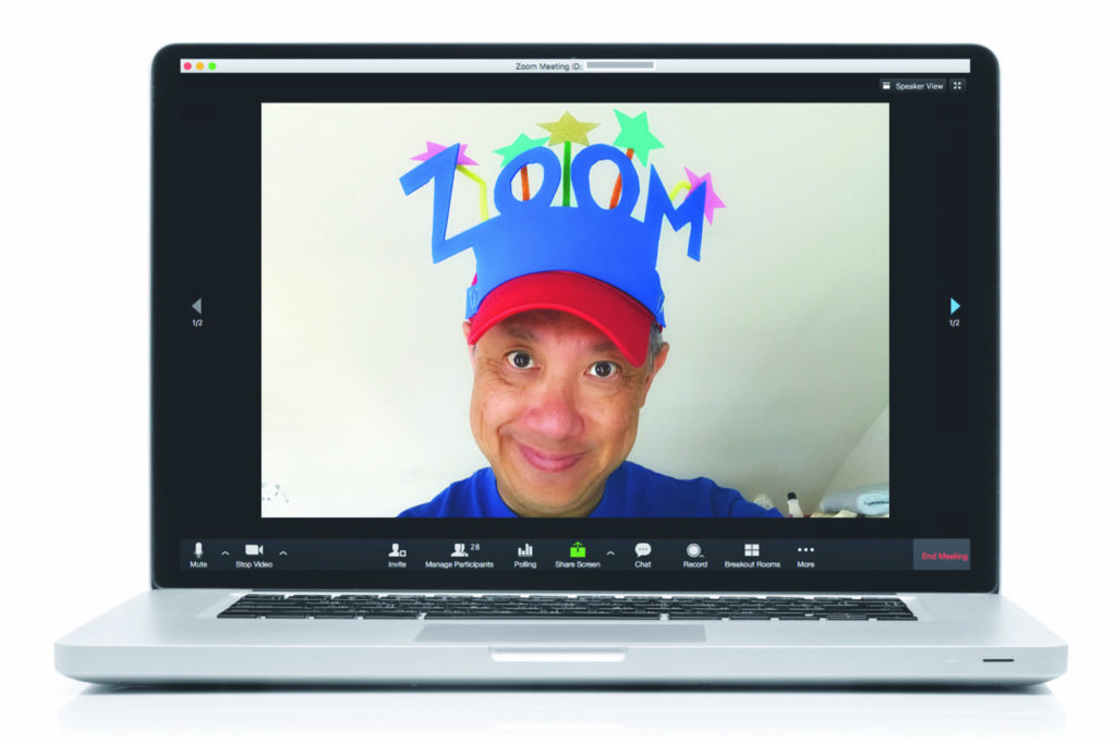 Make a Silly Hat for Your Next Zoom Meeting