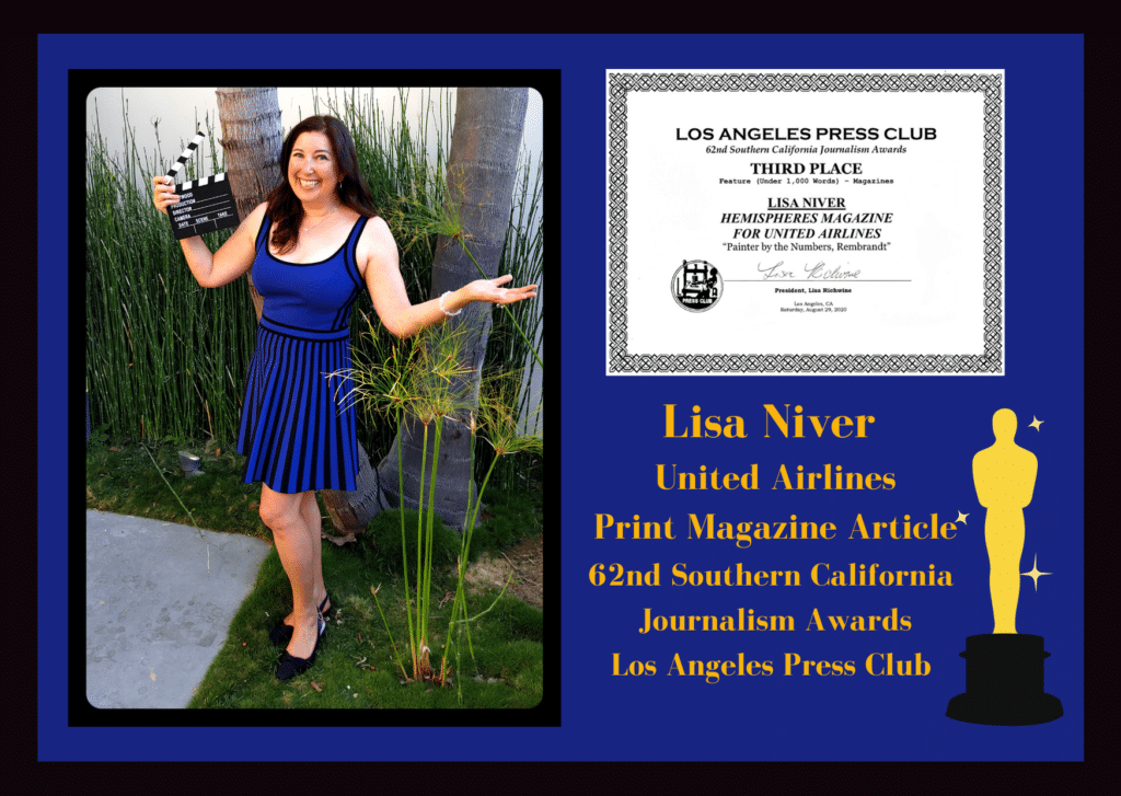 Lisa Niver is an Award Winner for 2020 Southern California Journalism ...