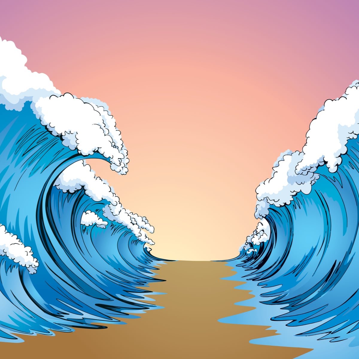 Seventh Day Passover - The Second Step into the Sea