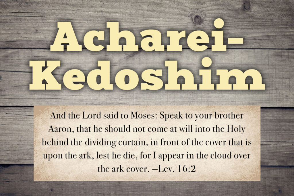 Table for Five: Acharei-Kedoshim
