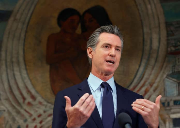 Newsom Goes to Hollywood