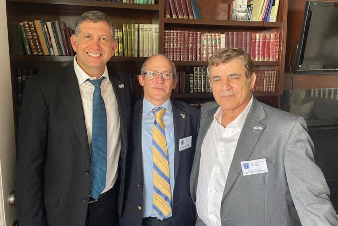Consul General Dr. Hillel Newman and Pastors Discuss Christian Support ...