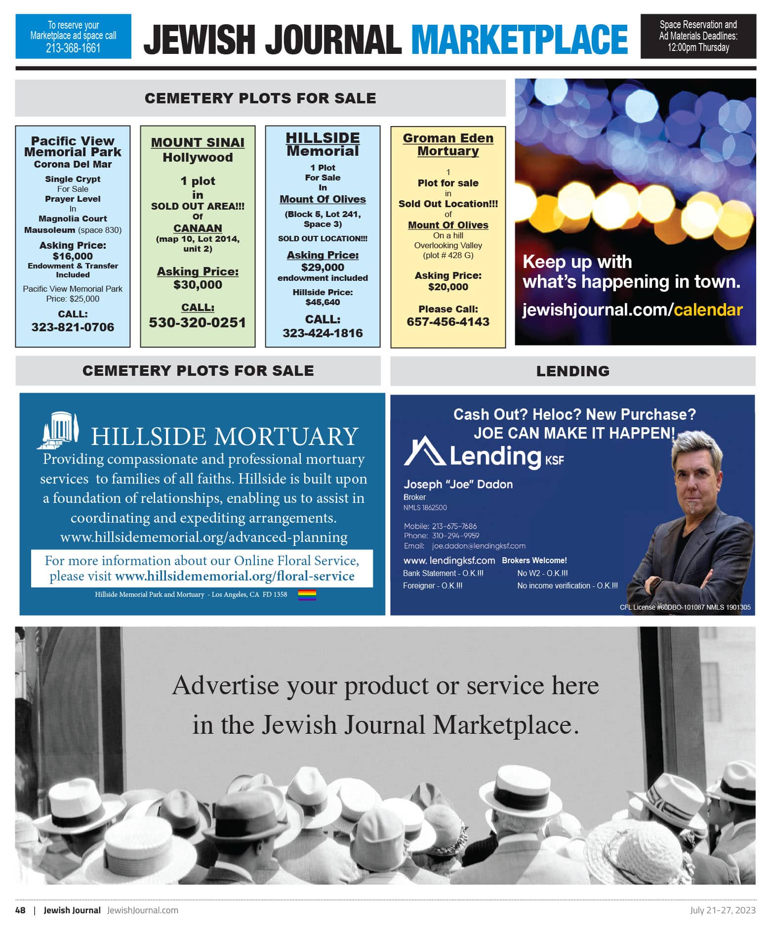 Marketplace – Jewish Journal