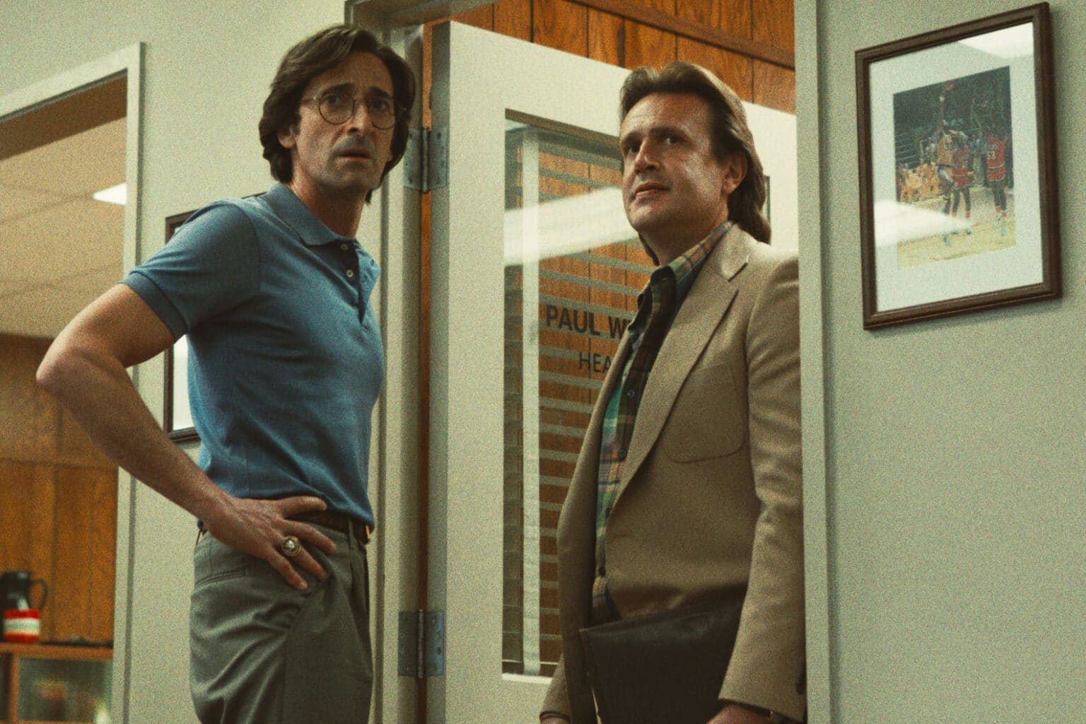 Adrien Brody and Jason Segel Are a Winning Duo In Lakers Series ...