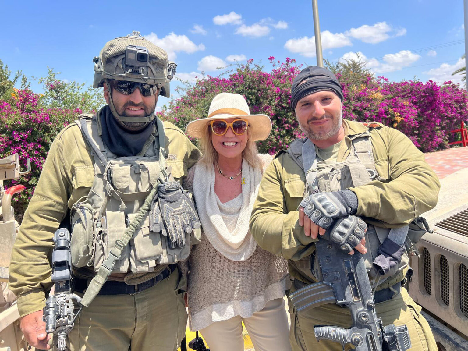 Giving Israel’s IDF soldiers a “Really” Big Hug