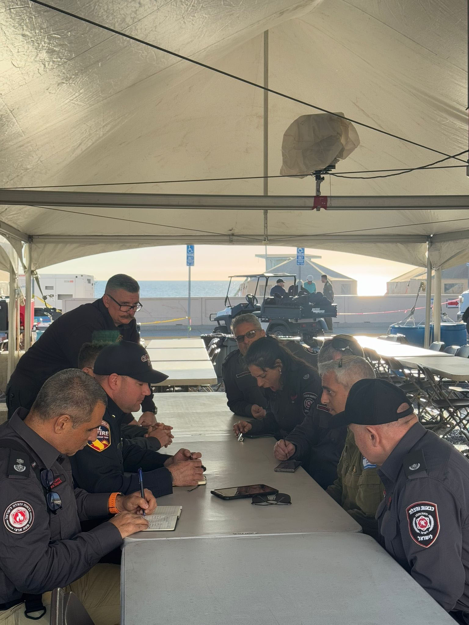 Israeli Firefighters’ Reflections on Helping Out Los Angeles