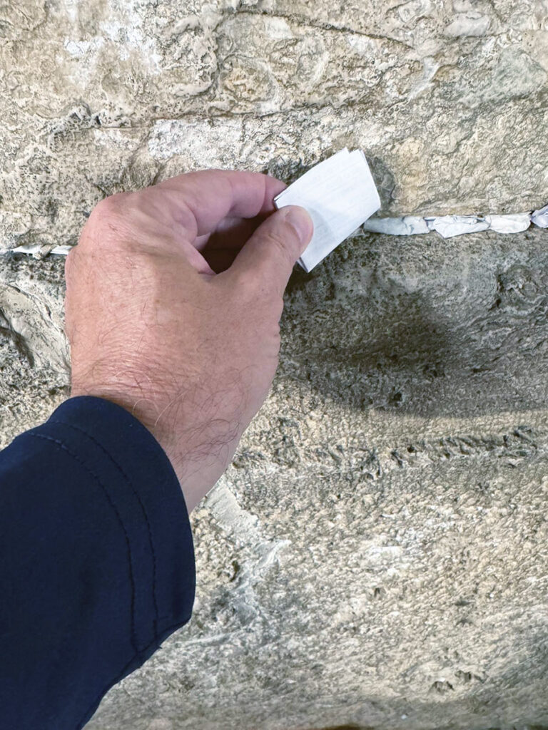 Brothers for Life Supports IDF Soldiers, Western Wall Notes, Mayor Nazarian