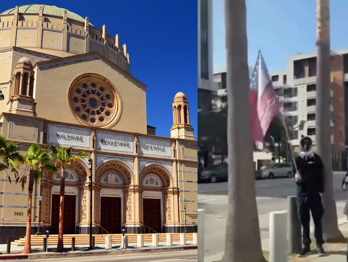 World Religions - Pro-Palestinian Protest Turns Violent at Wilshire ...