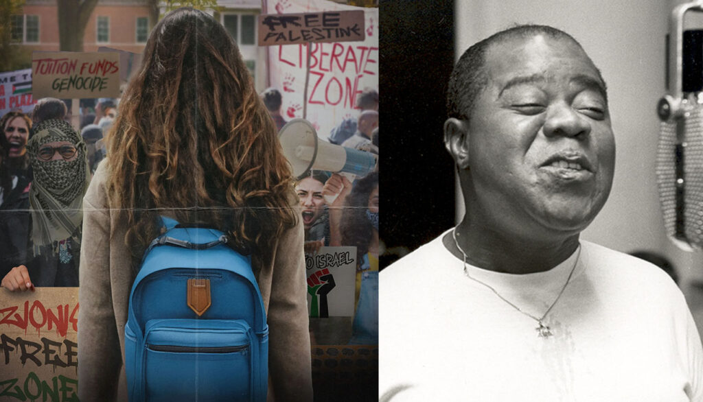 Jew-Hatred on Campus Meets Louis Armstrong